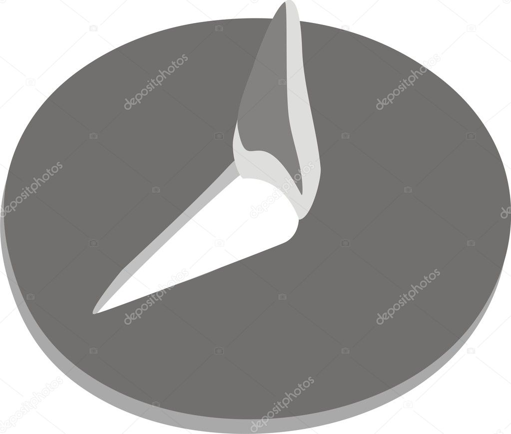 Very sharp button Stock Vector Image by ©kaa67alex #3384171