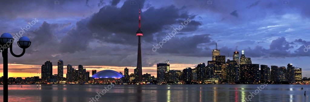 Toronto city night Stock Photos, Royalty Free Toronto city night Images ...