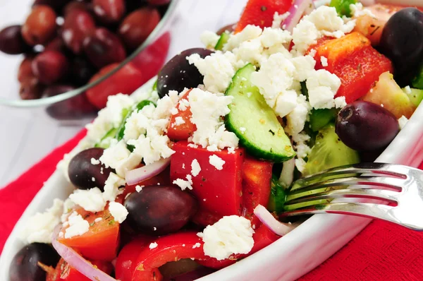 Greek salad with cheese fotos de stock, imágenes de Greek salad with ...