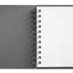 Blank white paper notebook — Stock Photo © nuttakit #4237756
