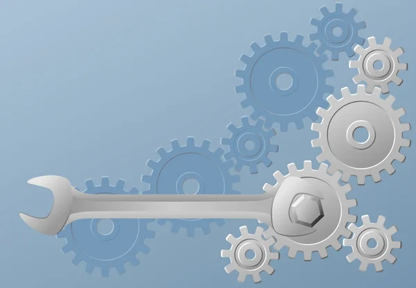 56 Cogs and spanner Vector Images | Depositphotos