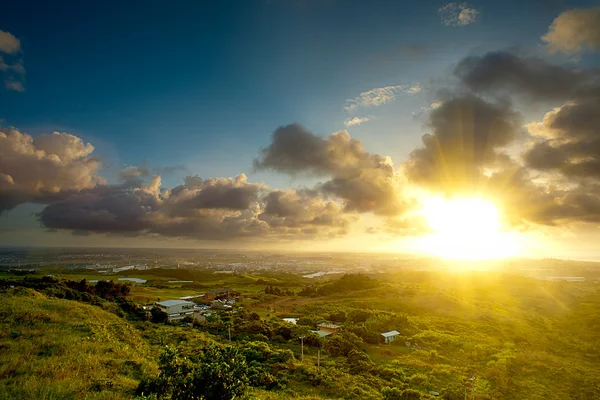 Beautiful Country view of sunset for background or others purpose use ...