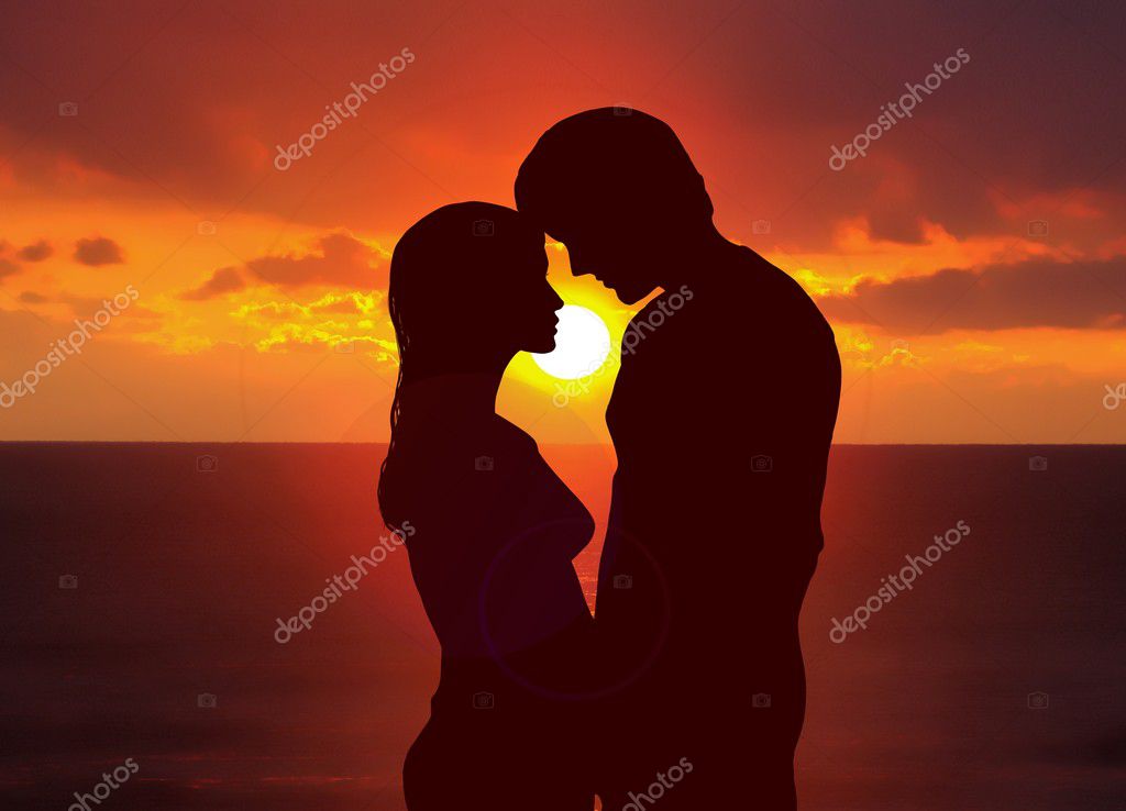 Romantic sunset Stock Photo by ©razihusin 3683235