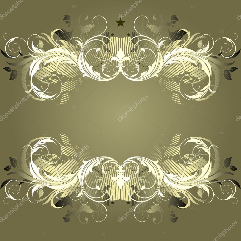 Ornate banner Stock Vector by ©kjolak 3424813