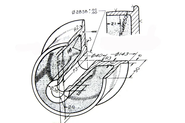 Engineering mechanical part — Stock Photo © ruhaizal #3480497