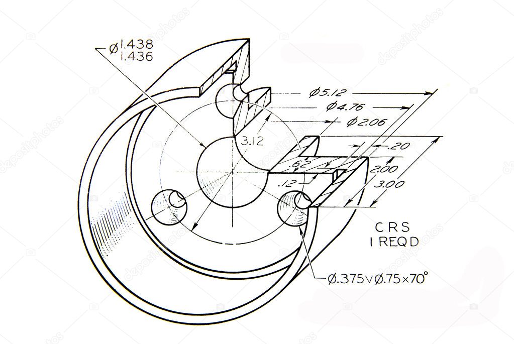 Engineering mechanical part Stock Photo by ©ruhaizal 3480512