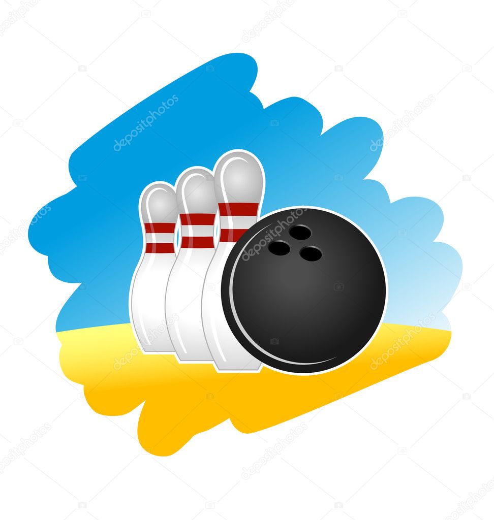 Bowling symbol Stock Vector Image by ©Seamartini #3665876