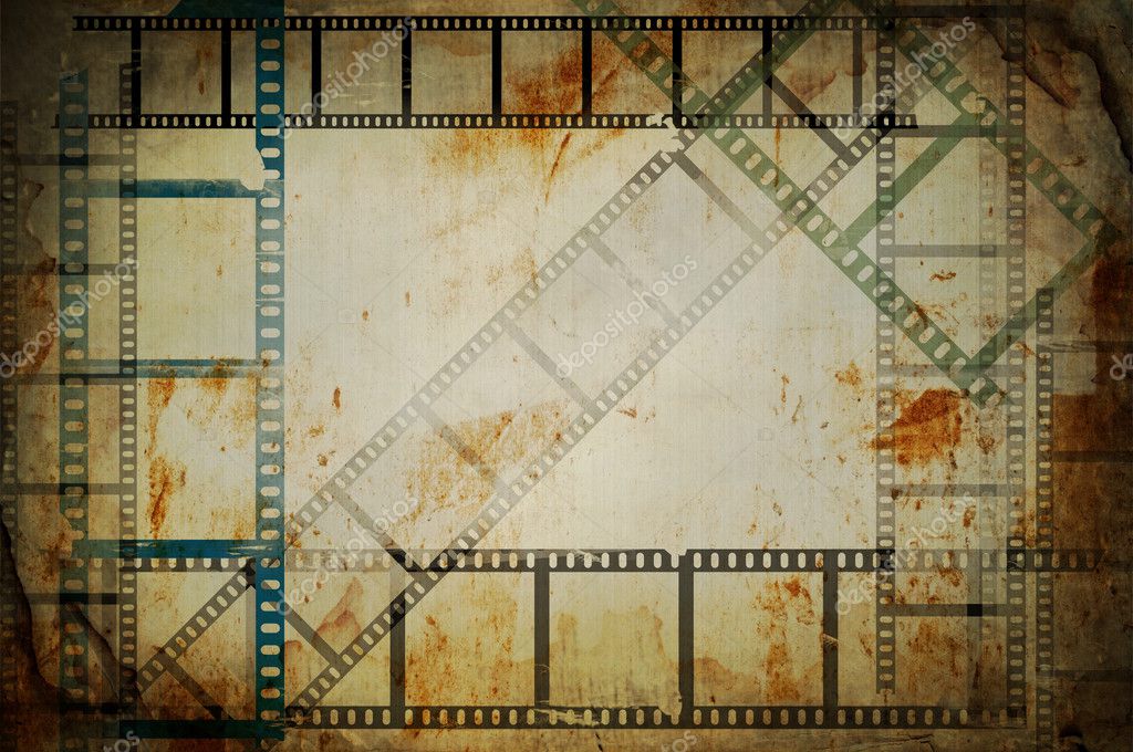 Grunge cinema background — Stock Photo © fotosutra #3841134