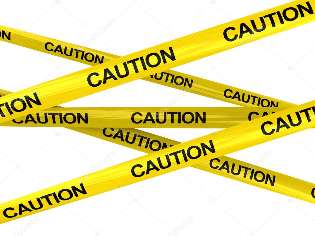 Caution ribbons Stock Photo by ©mmaxer 3504646