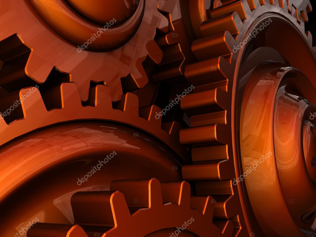 Gear wheels background Stock Photo by ©mmaxer 3554308