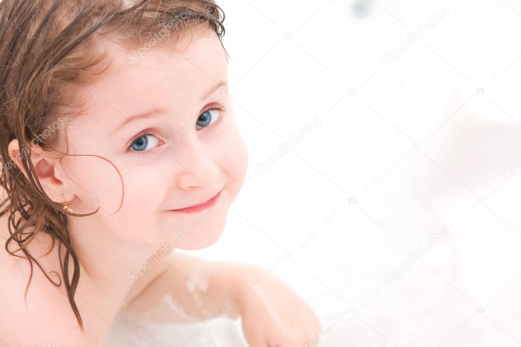 Taking a bath — Stock Photo © igabriela #3653749