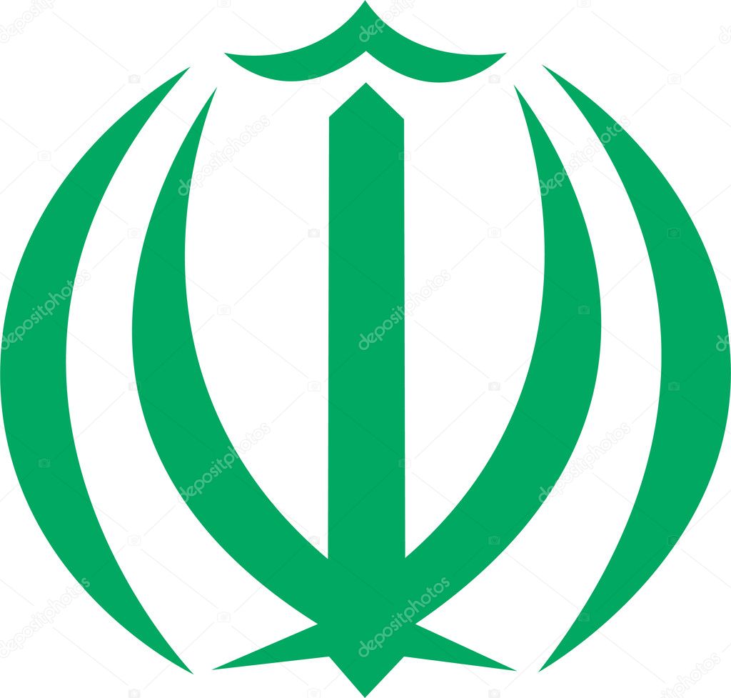 Escudo de armas de Irán Vector de stock #3681671 de ©AlexCiopata