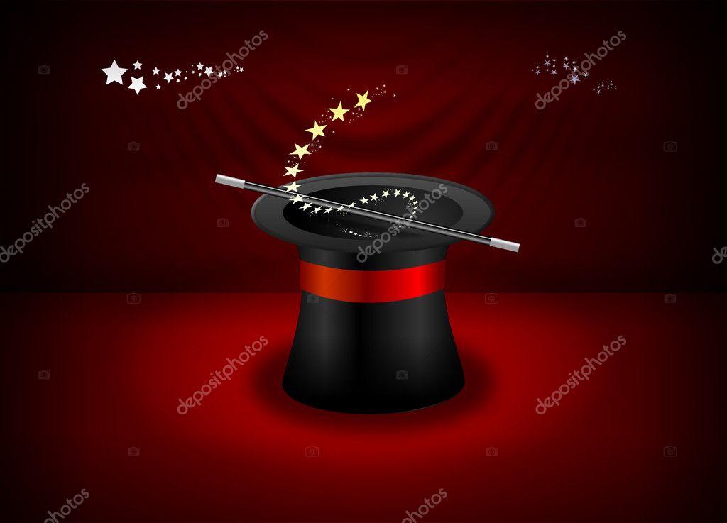 Magician Hat — Stock Photo © bagiuiani #3676723