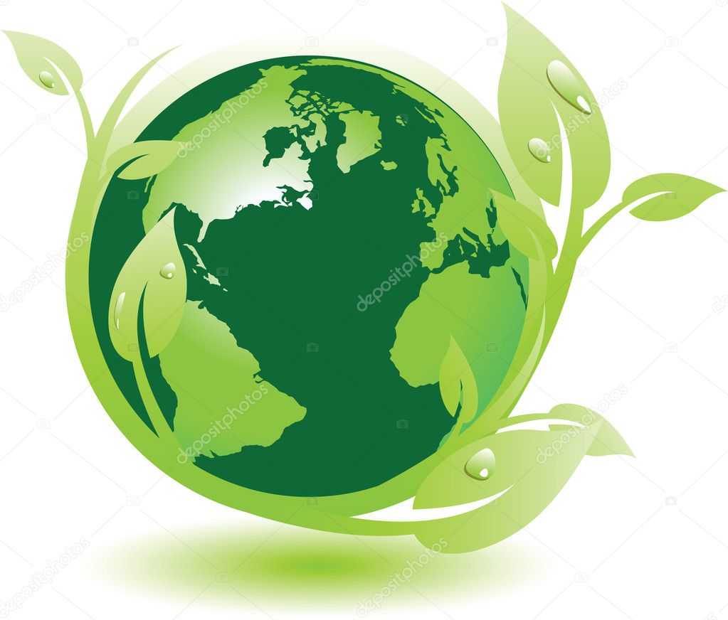Green World — Stock Vector © deenphoto #3895211