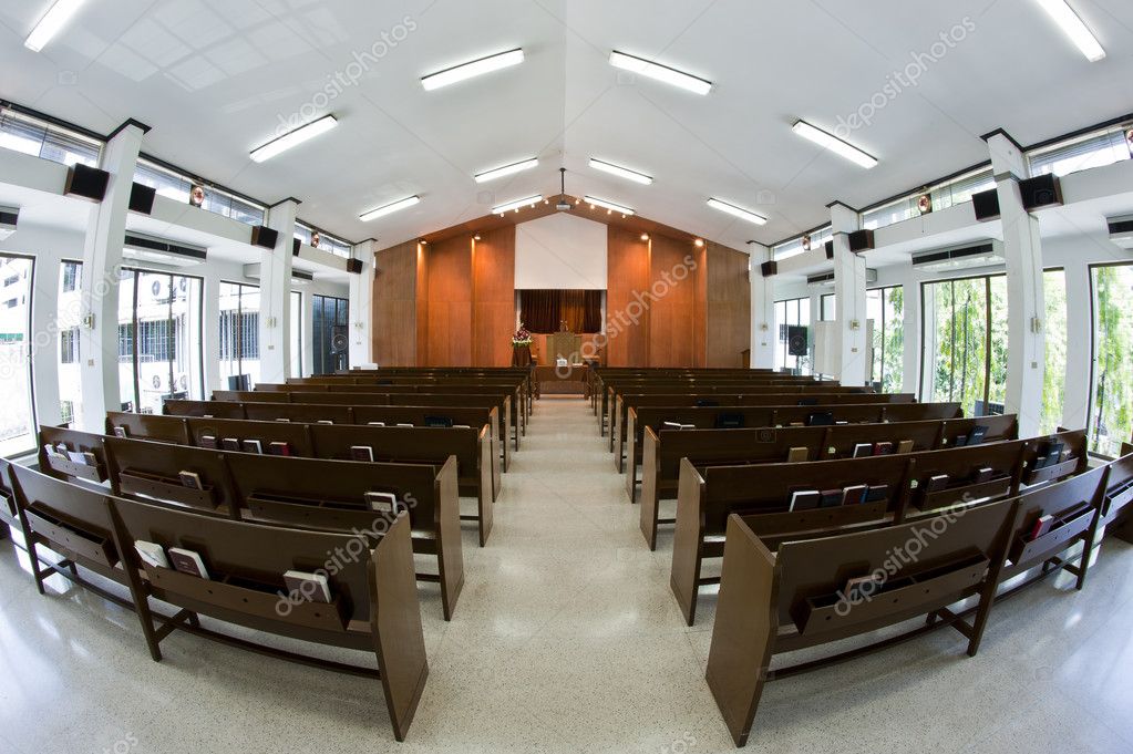 Inside church building Stock Photo by ©topstep07 3856808