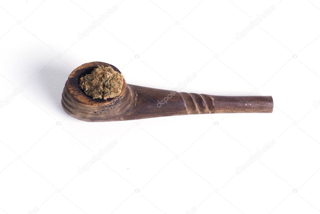 Cannabis Pipe — Stock Photo © fahrner #3877249