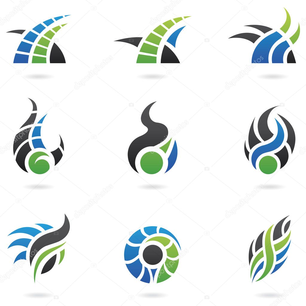 Dynamic icons Stock Vector by ©cidepix 3889696